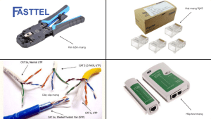 Cách bấm dây mạng chuẩn B (T568B) chi tiết màu đúng kỹ thuật